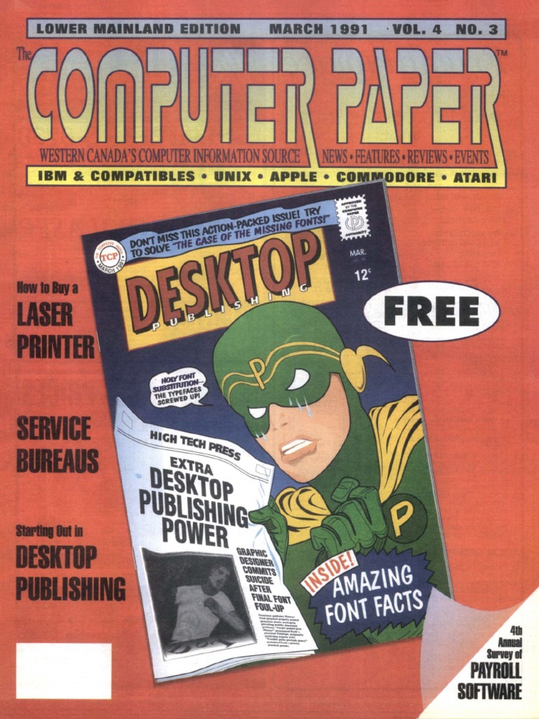 1991-03 The Computer Paper - BC Edition | PDF | Personal Computers ...