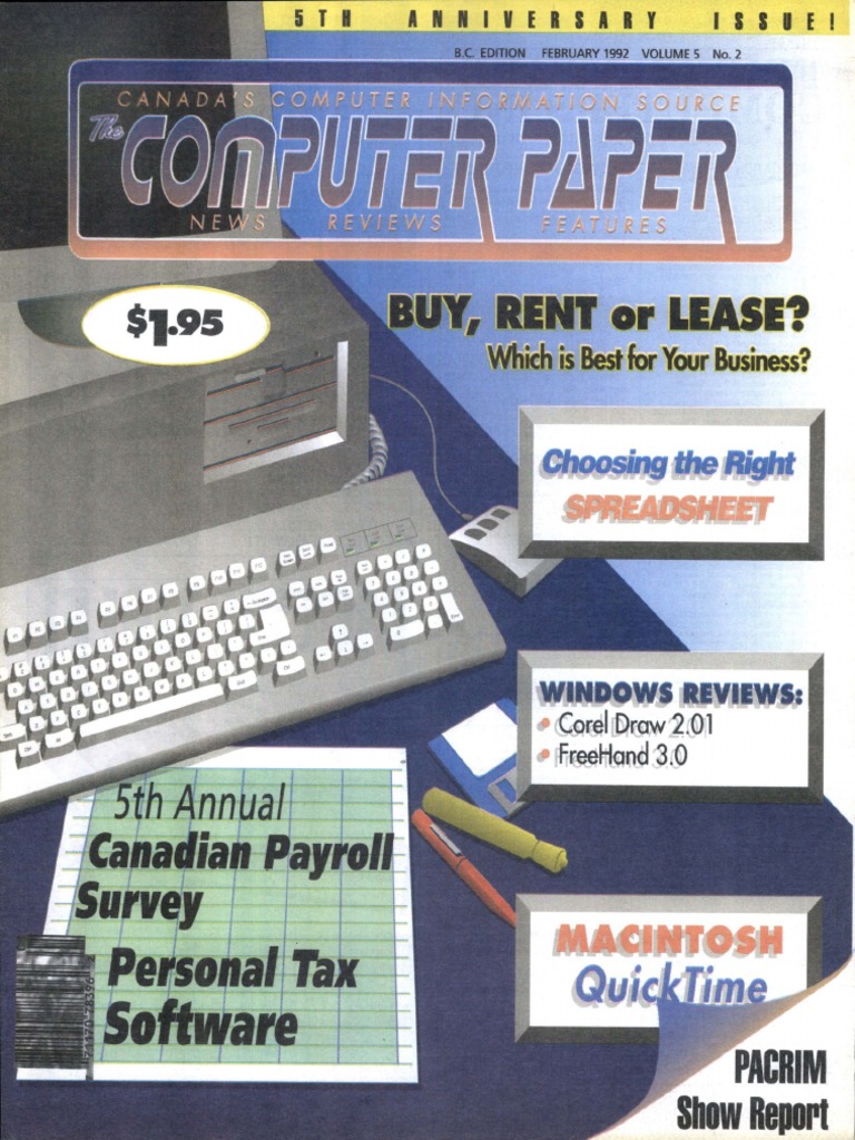 1992-02 The Computer Paper - BC Edition PDF | PDF | Operating System ...