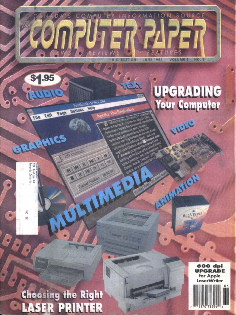 1992-06 The Computer Paper - BC Edition PDF | PDF | Microsoft Windows ...