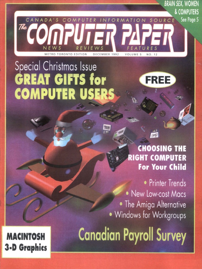 1992-12 The Computer Paper - Ontario Edition PDF | PDF | Local Area ...