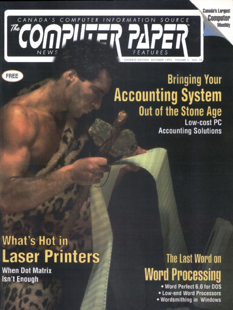 1993-10 The Computer Paper - Ontario Edition | PDF | Accounts Payable ...
