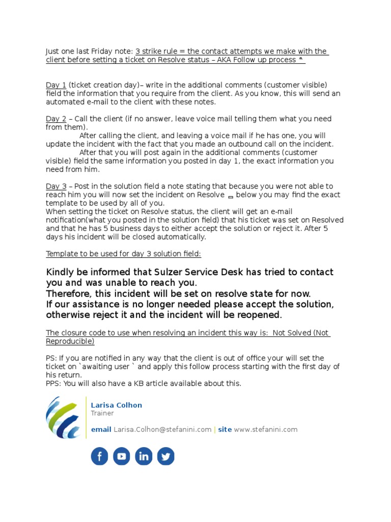 3 Strike Rule | PDF | Voicemail | Information Technology