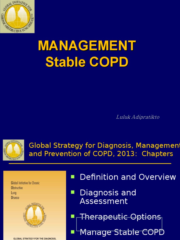 Stable COPD | PDF | Chronic Obstructive Pulmonary Disease | Diseases ...