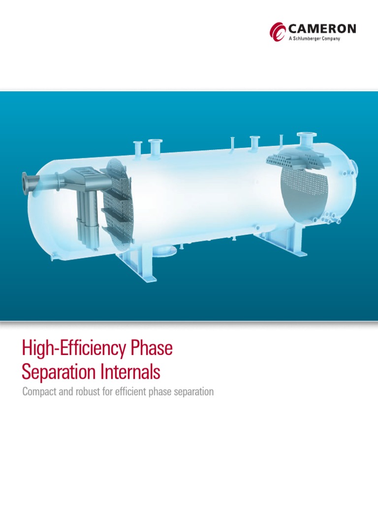 SPT High Efficiency Phase Separation Internals Brochure | PDF | Liquids | Gases