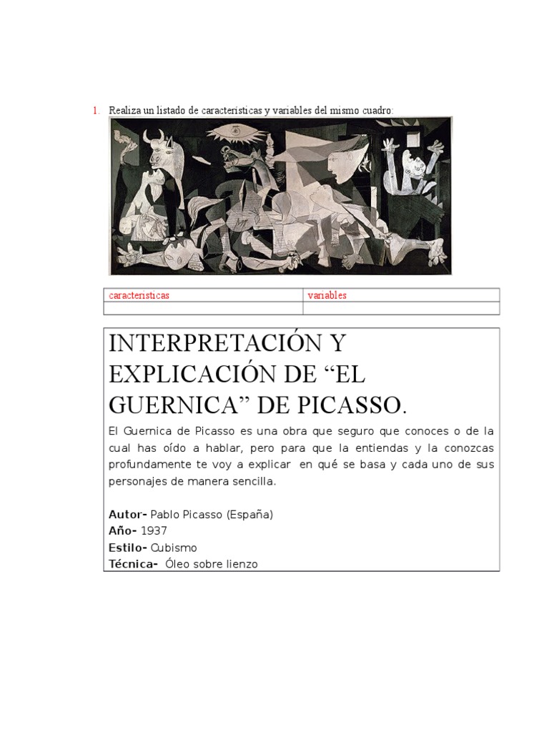 Examen Final Solucion Unidad 3 Al 5 | PDF | Pablo Picasso | Igualdad social