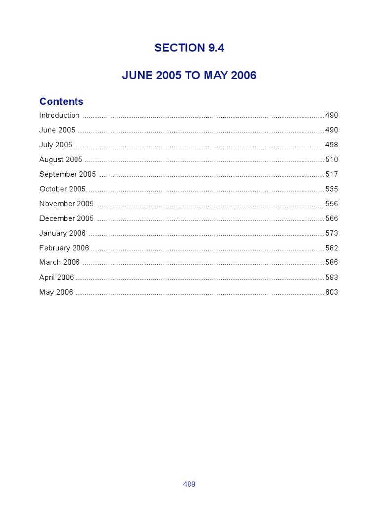 9.4 June 2005 To May 2006 | PDF | Iraq | Jihadism