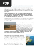 Geography Activity: Fertile Crescent | PDF