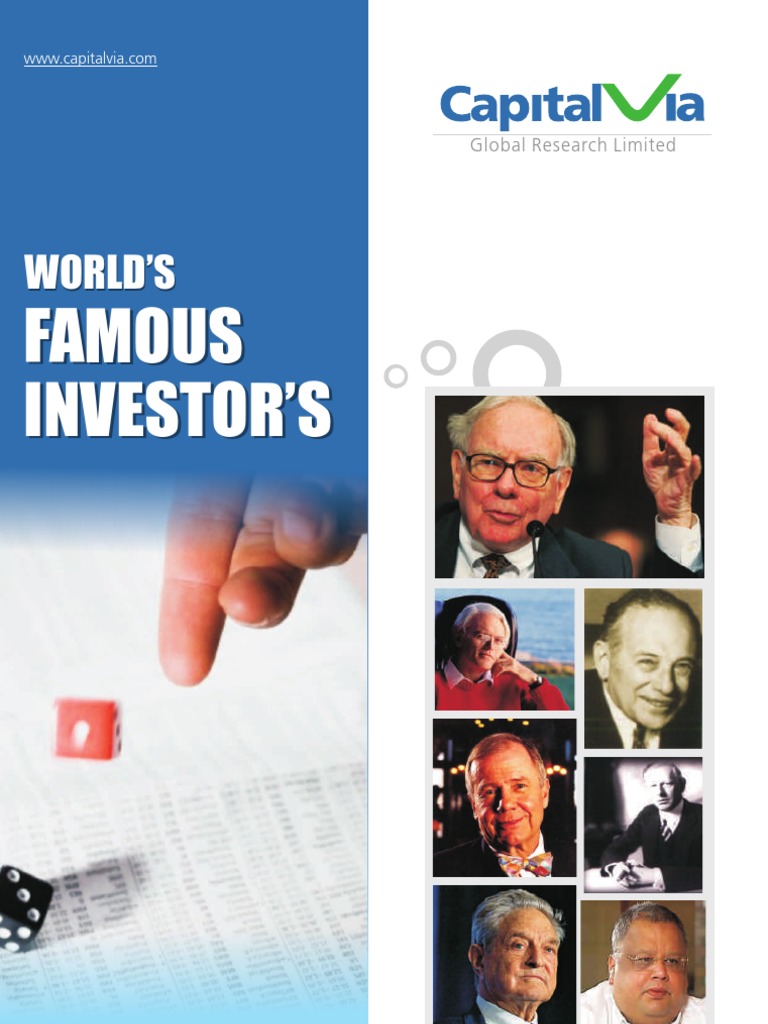 World's Famous Investors | PDF | George Soros | Financial Markets