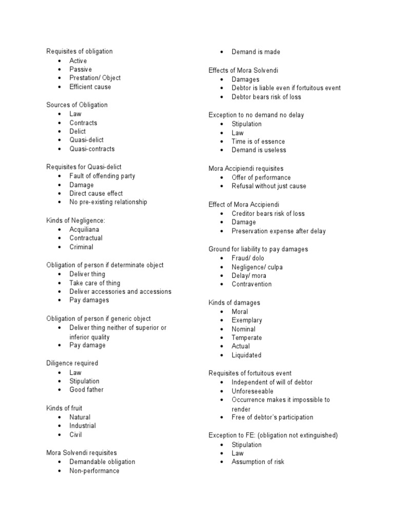 Requisites of Obligation | Download Free PDF | Partnership | Law Of Agency