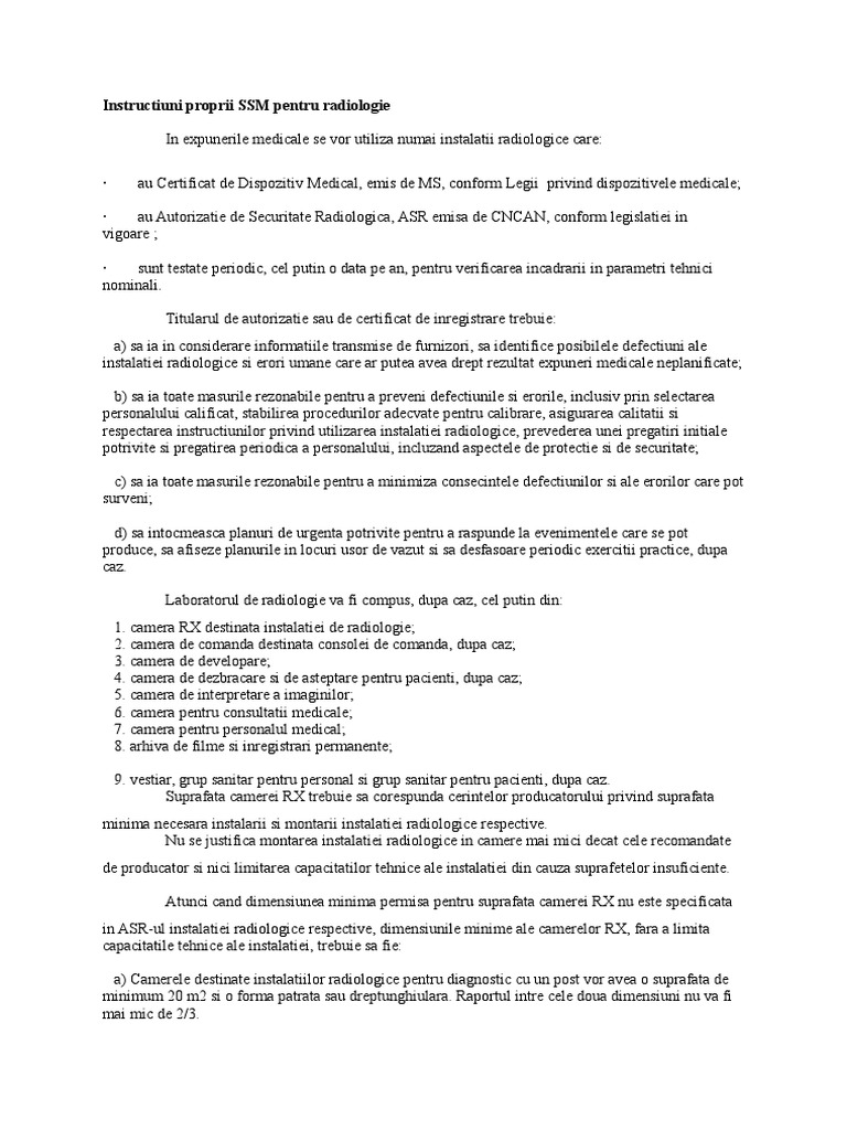 IPSSM Pentru Radiologie | PDF