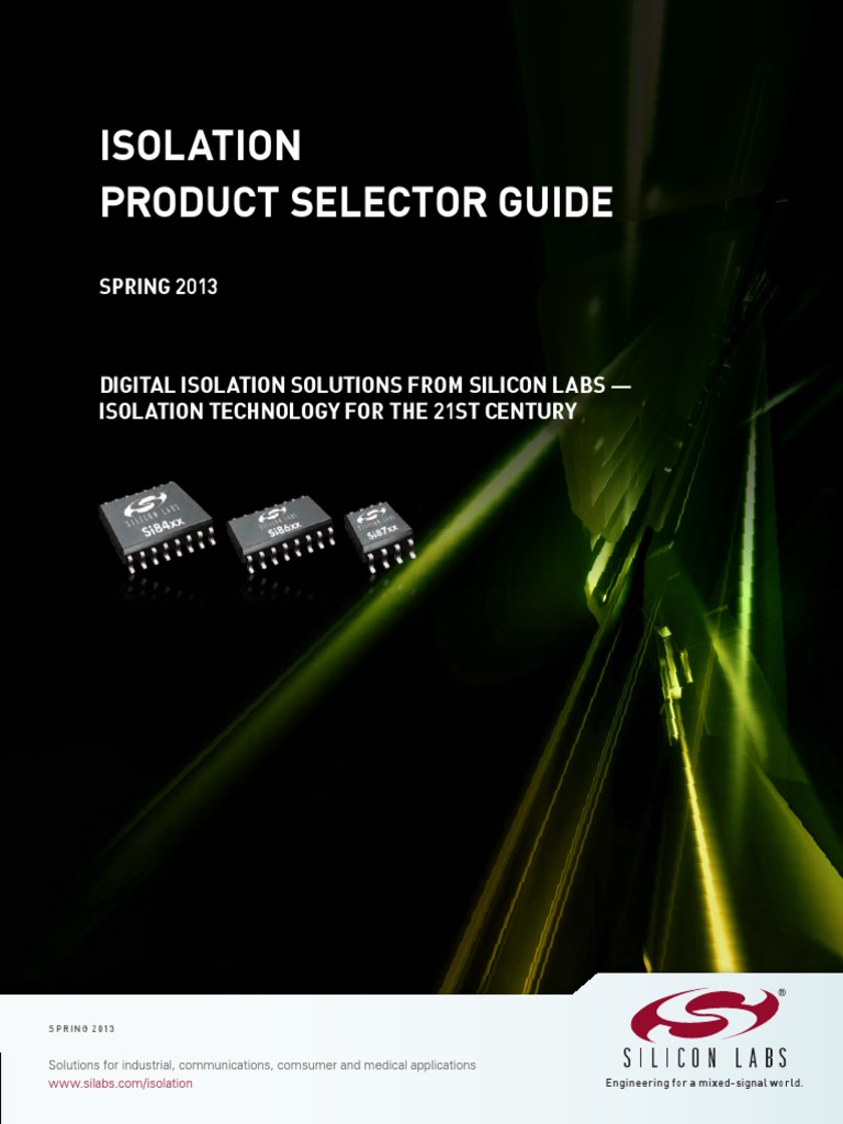 Isolation Selector Guide | Download Free PDF | Application Software ...