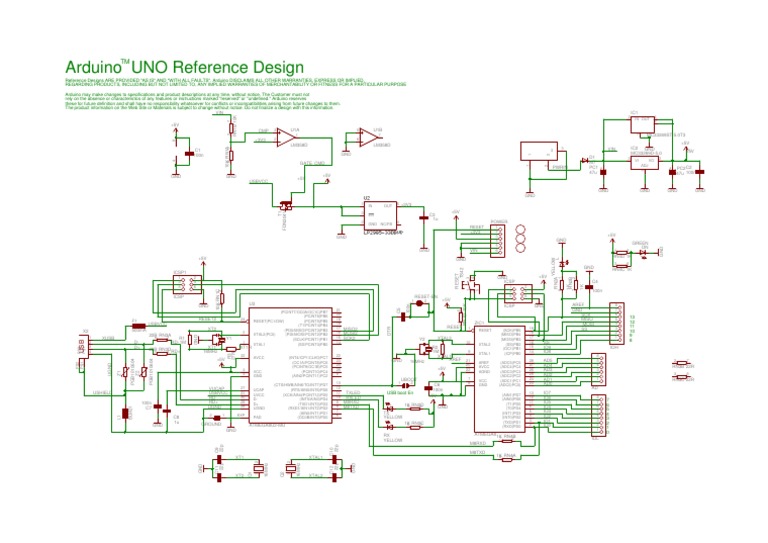 Arduino Uno Schematic PDF | PDF