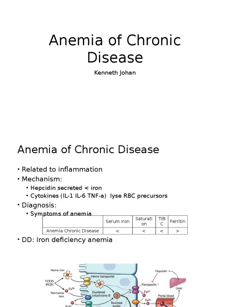 Anemia of Chronic Disease | PDF