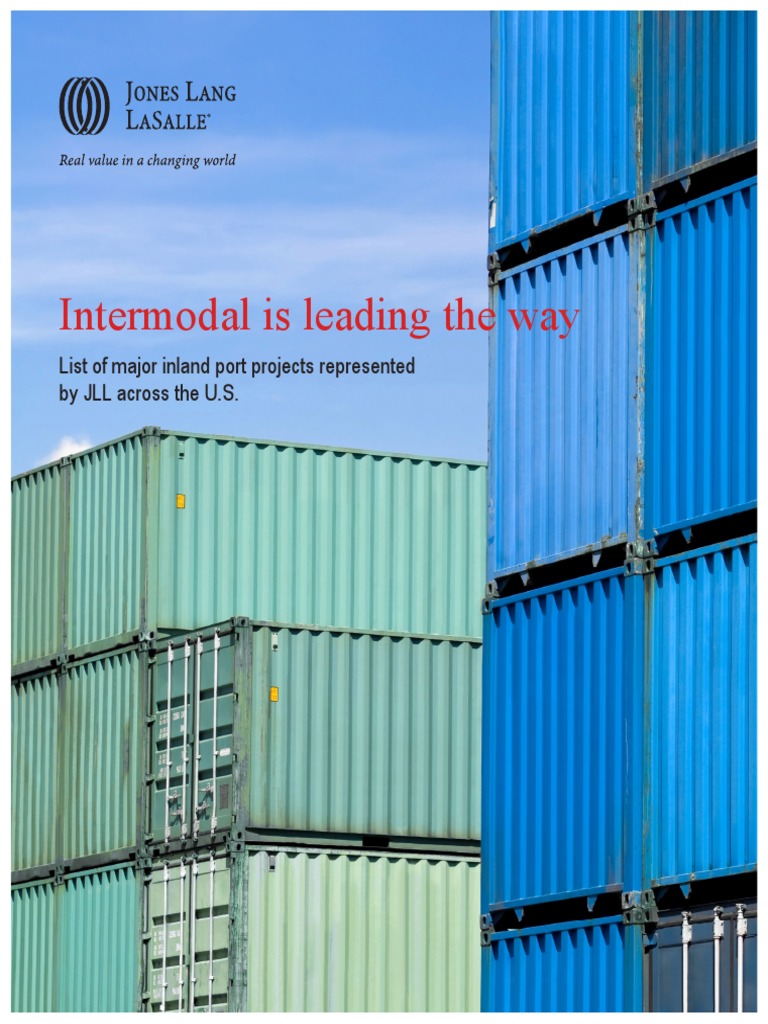 JLL Inland Port Marketing Brochure | PDF | Logistics | Intermodal ...