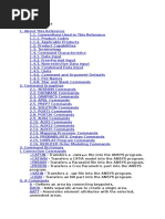APDL Commands | PDF | Teaching Methods & Materials | Computers
