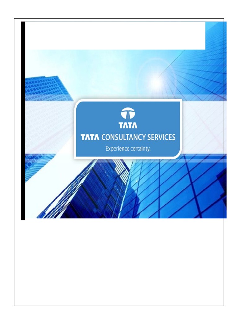 TCS Overview: Vision, History, and Growth | PDF | Companies | Business
