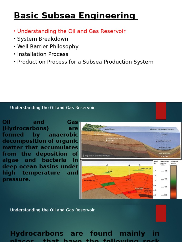 Basic Subsea Engineering | PDF