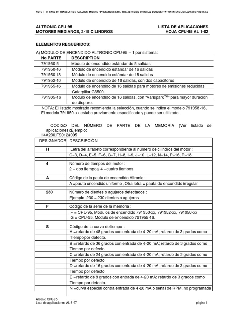 CPU-95 para Configurar Software | PDF | Bienes manufacturados ...