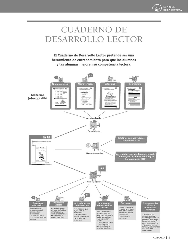 Cuaderno de Desarrollo Lector Gato Cegato Busca Perro Guía | PDF ...