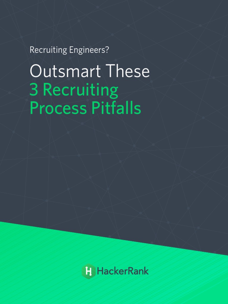 Outsmart These: 3 Recruiting Process Pitfalls | PDF | Recruitment | Résumé