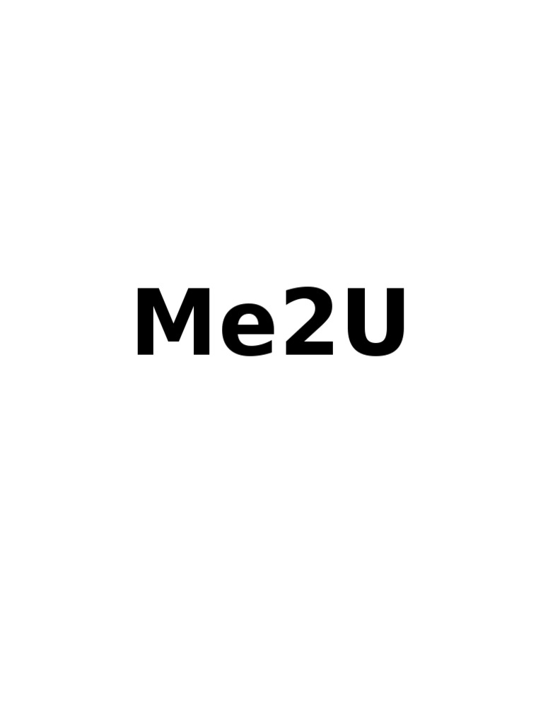 Me2U | Online Shopping | Retail
