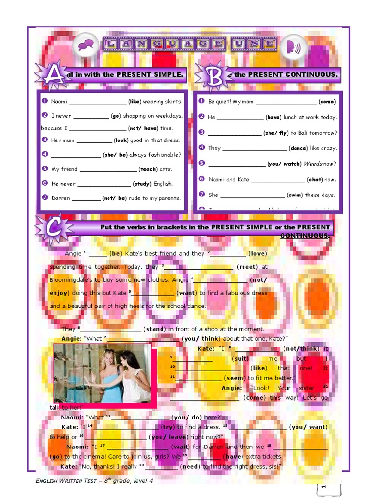 Physical Appearance and Clothes Test | Download Free PDF | Fashion ...