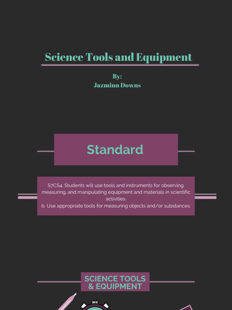 Science Tools and Equipment | PDF