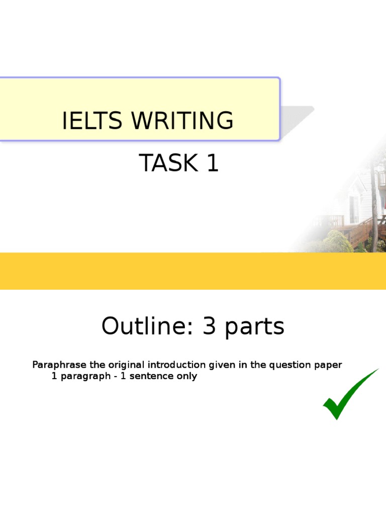 Writing Task 1 - Overview & Body | PDF | Business