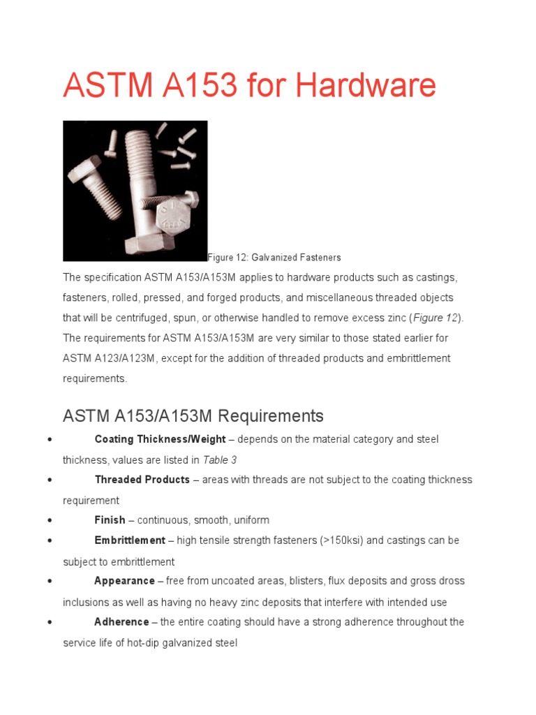 Astm A150 | PDF | Screw | Chemical Substances