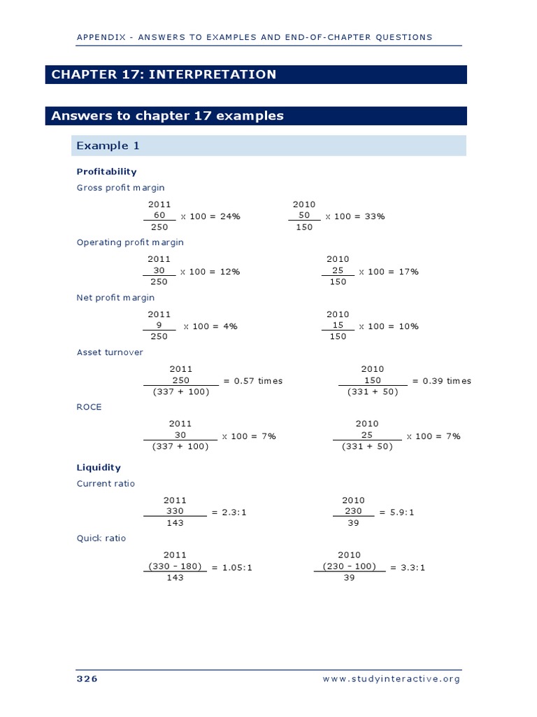 Chapter 17: Interpretation: Example 1 | PDF | Computers