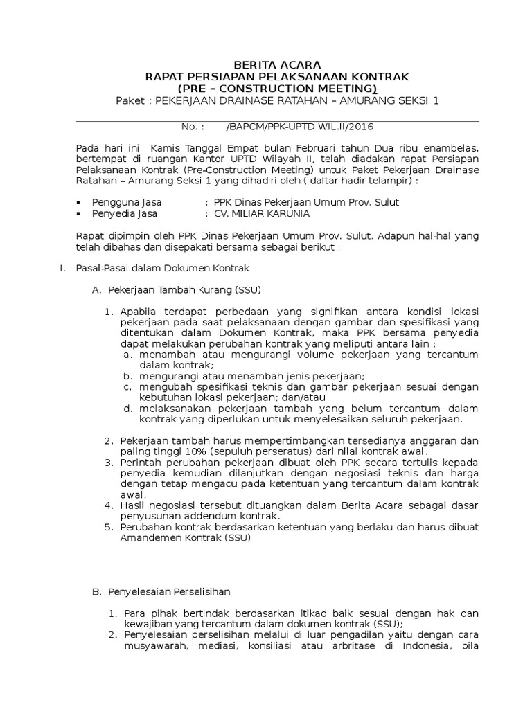 BA - PCM RA Seksi 1 | PDF