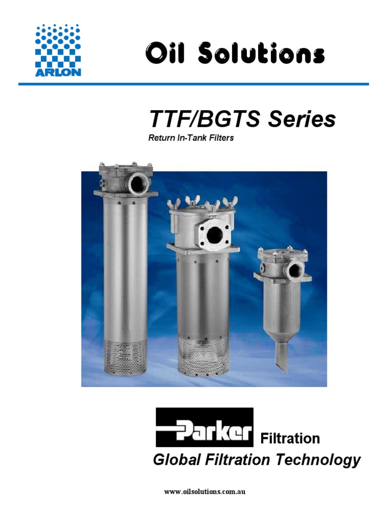 Arlon TTF Bgts | PDF | Valve | Filtration