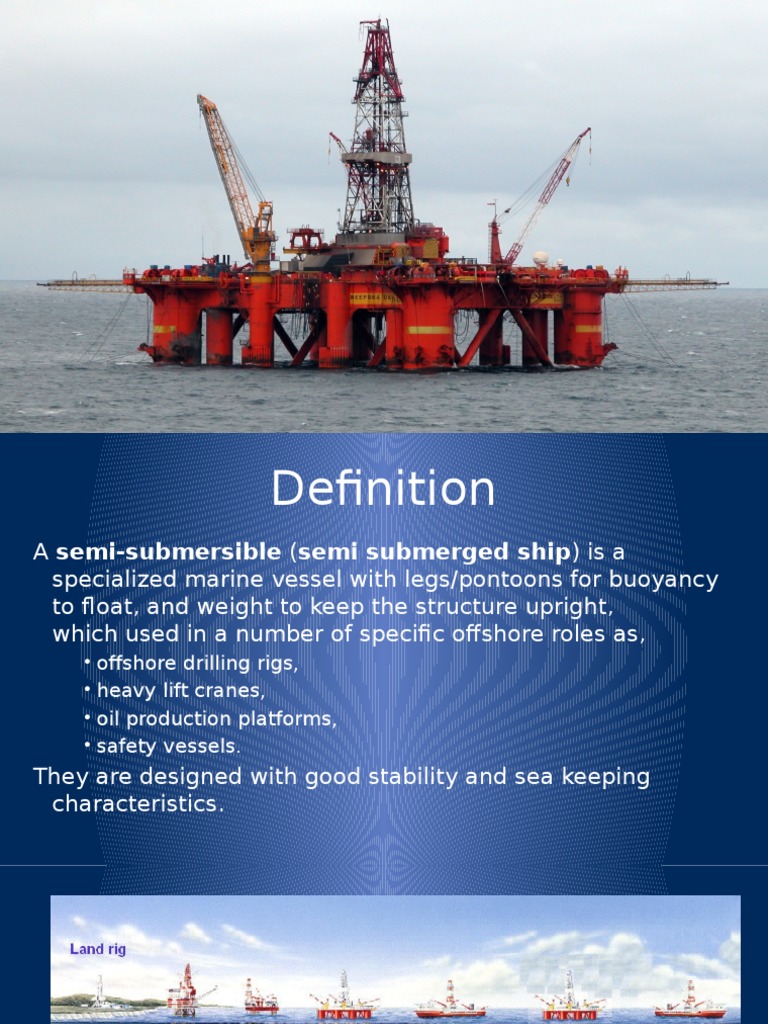 Semi Submersible | PDF | Watercraft | Water Transport