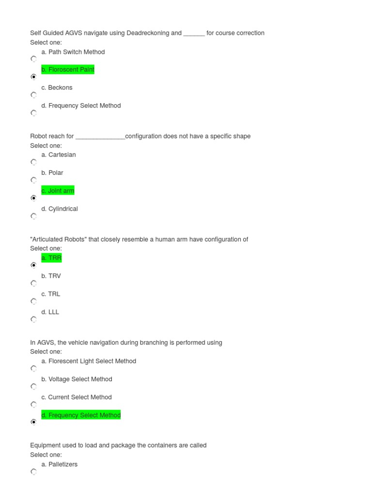 5 Missing Questions - FMS Quiz 2 | PDF