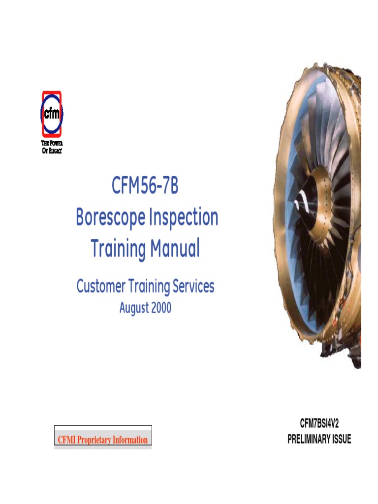 cfm56 7bborescopeinspectionmanualvol1 140603223937 Phpapp02 | PDF ...