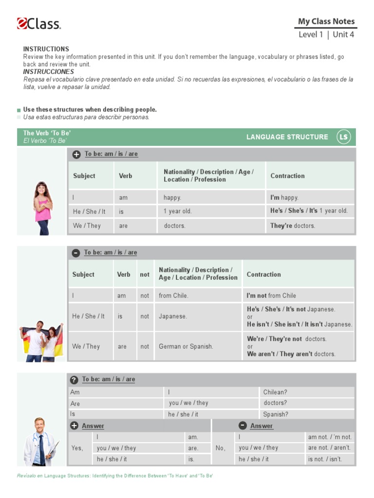 Resumen Unit 4 Eclass Inglés | PDF | English Language | Morphology
