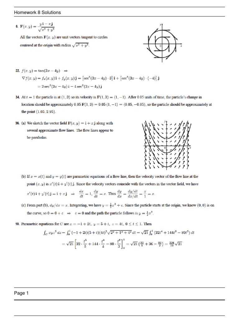 Homework 8 Solutions | PDF | Home & Garden | Science & Mathematics