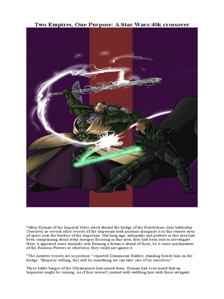Star Wars/40k: Meeting of Empires | PDF | Galactic Empire (Star Wars ...