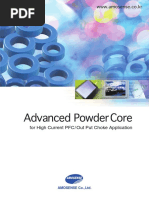 Sendust Powder Toroidal Core | PDF | Magnetism | Materials Science