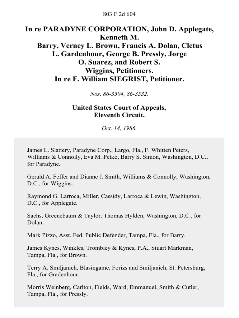 United States Court of Appeals, Eleventh Circuit | PDF | Sixth ...
