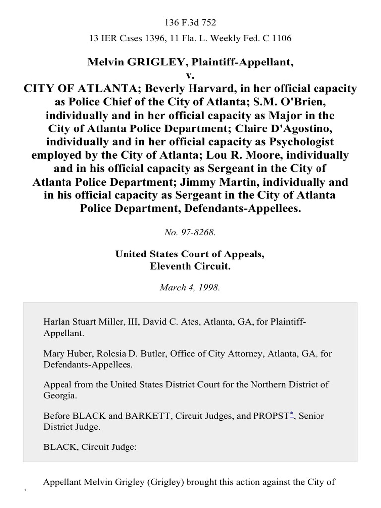 United States Court of Appeals, Eleventh Circuit | PDF | First ...