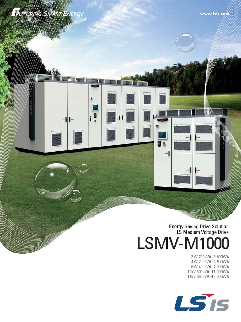 LSMV-M1000: Energy Saving Drive Solution LS Medium Voltage Drive | PDF ...