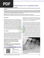 Vertucci Classification and More | PDF