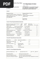 Limestone Material Safety Data Sheet (MSDS) : Manufacturer'S Contact ...