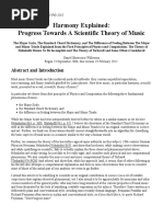 Geometry of Musical Chords Explained | PDF | Harmony | Pitch (Music)