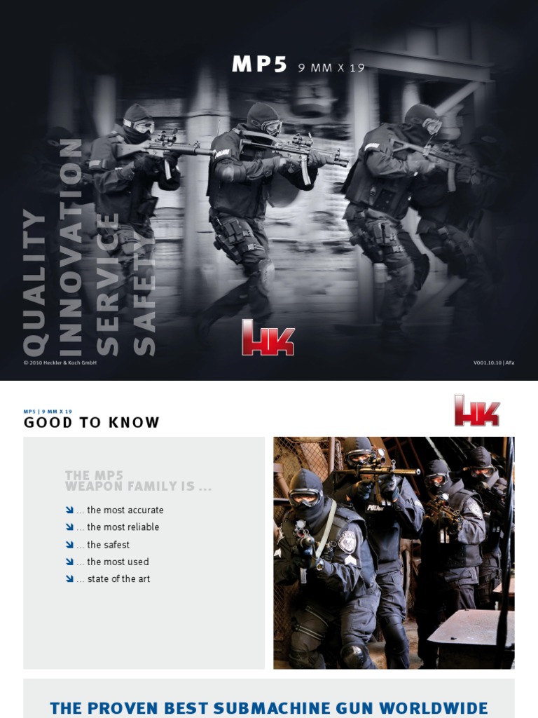 MP5 Presentation E V001.1010 2 | PDF | Hazards | Weapon Design