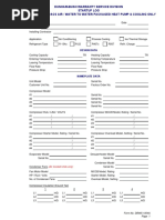 AHU Startup Log and Checklist | PDF | Mechanical Fan ...