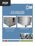 Ahu Sizes | PDF | Mechanical Engineering | Electrical Engineering