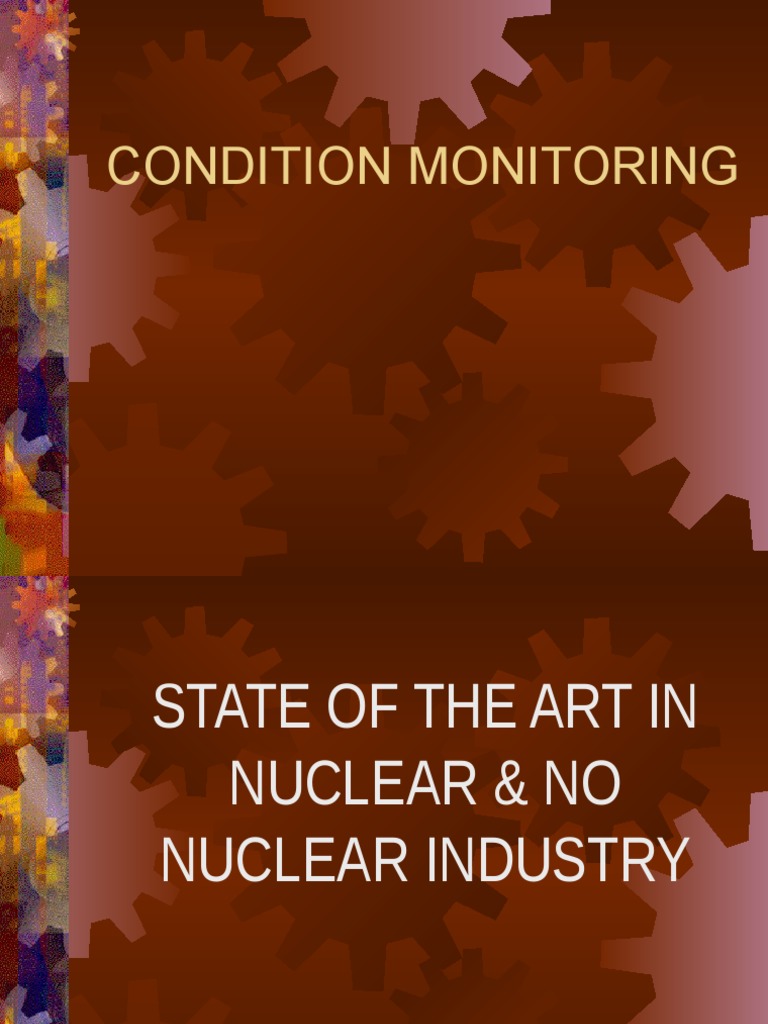 Condition Monitoring | PDF | Systems Theory | Electrical Engineering