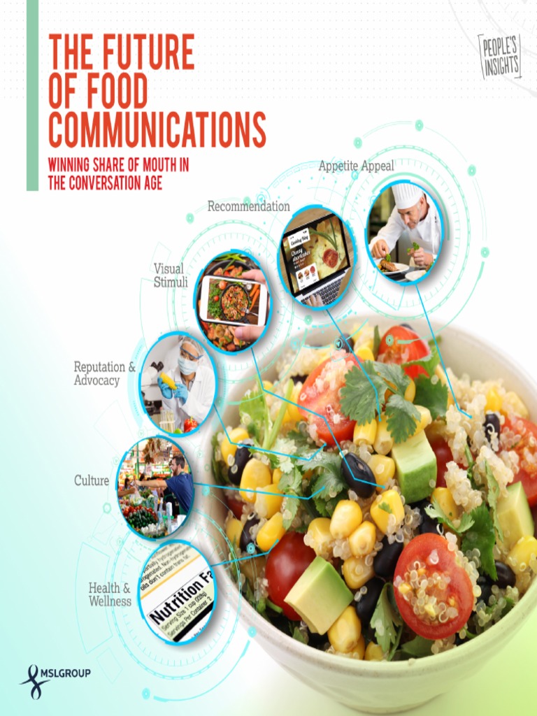 The Future of Food Communications | PDF | Gut Flora | Telomere